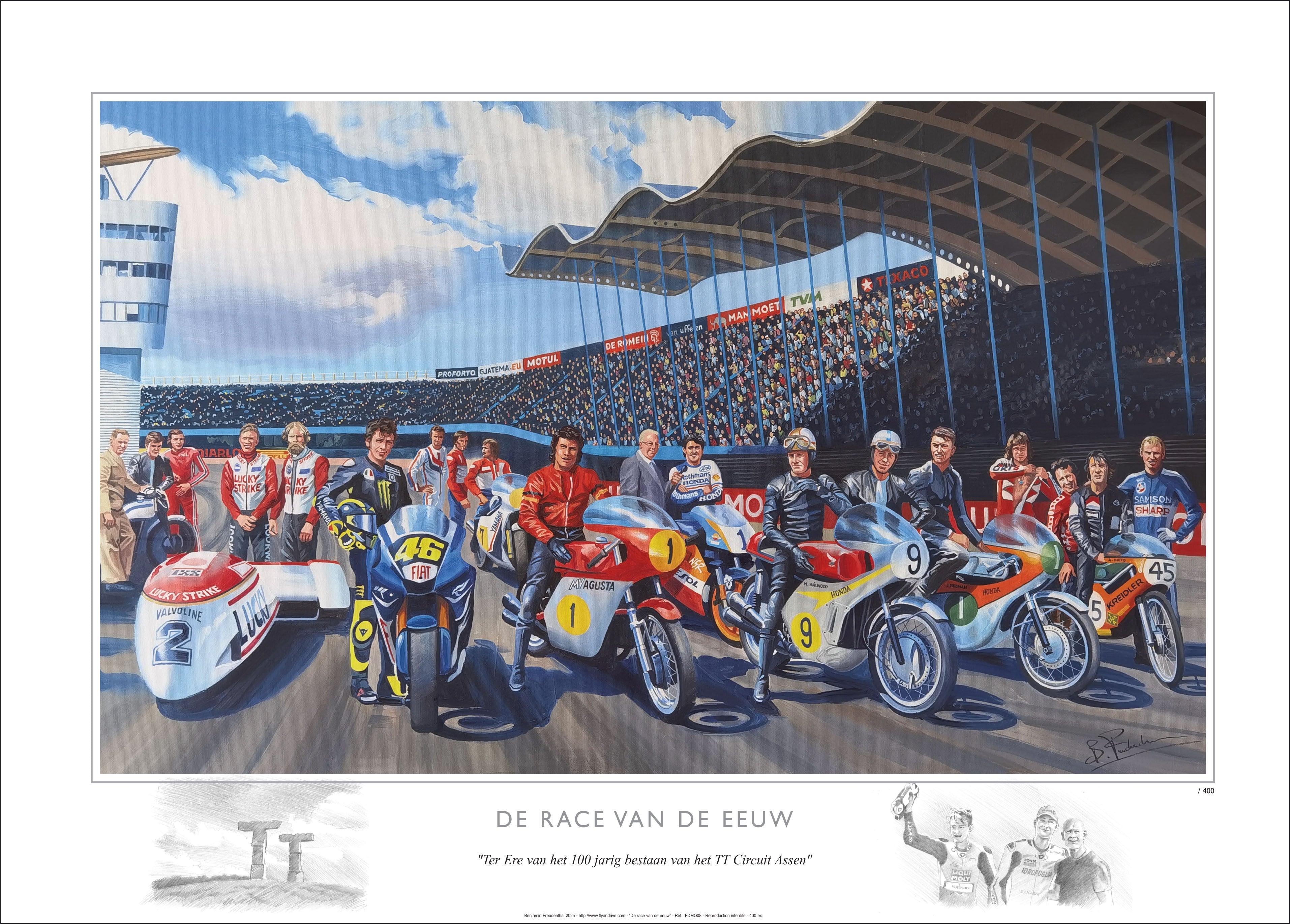 100 jaar TT Assen - De race van de eeuw – MotoArt&Collectables